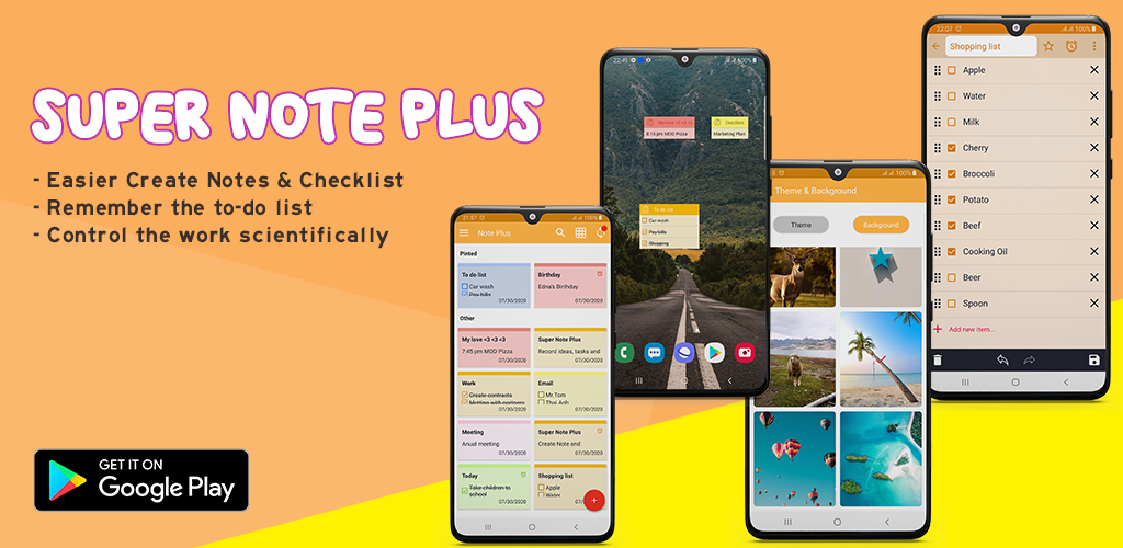 Super Notes Plus - Notepad, Notes and Checklist - Fivestars Studio
